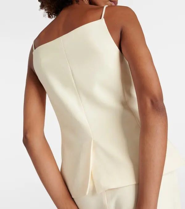Staud Una Top - Beige