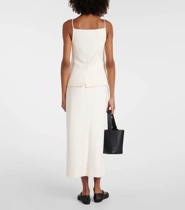 Staud Una Top - Beige