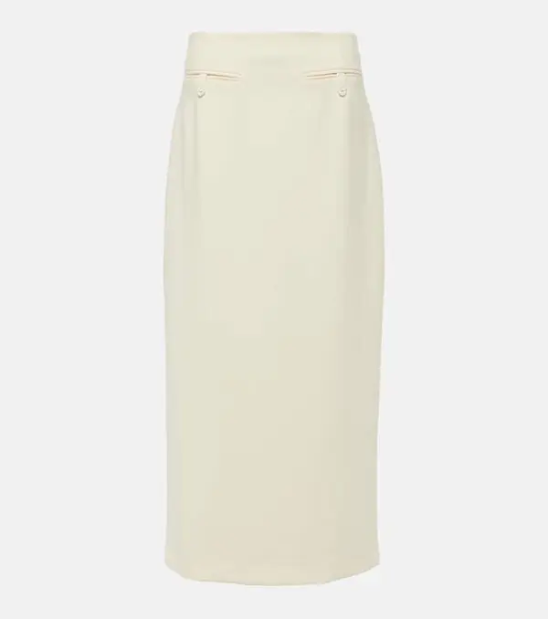 Staud Smith Maxi Skirt - Beige