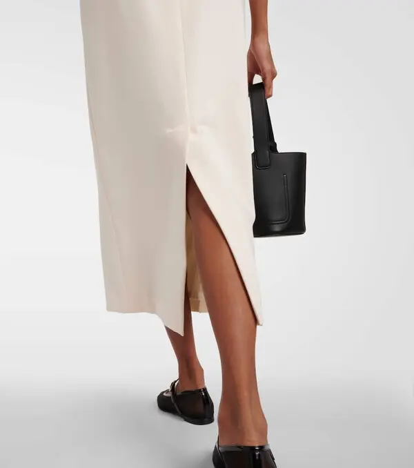 Staud Smith Maxi Skirt - Beige
