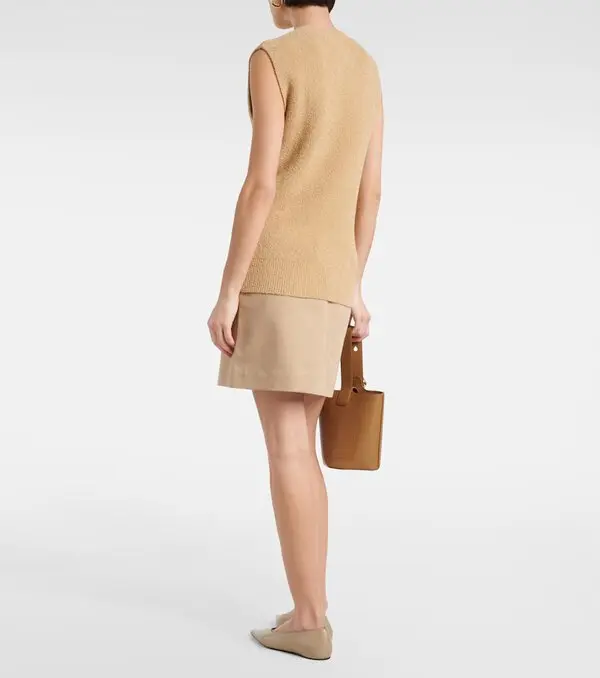 TOTEME Cotton-blend Terry Sweater Vest
