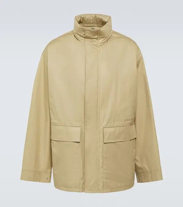Burberry Ekd Embroidered Cotton Jacket