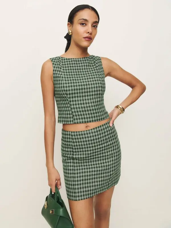 REFORMATION Grace Linen Two-piece Set