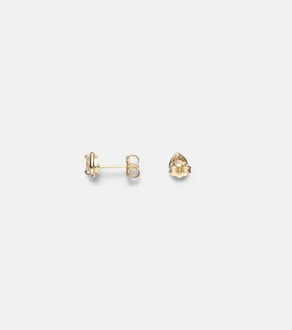 STONE AND STRAND 14kt Diamond Earrings