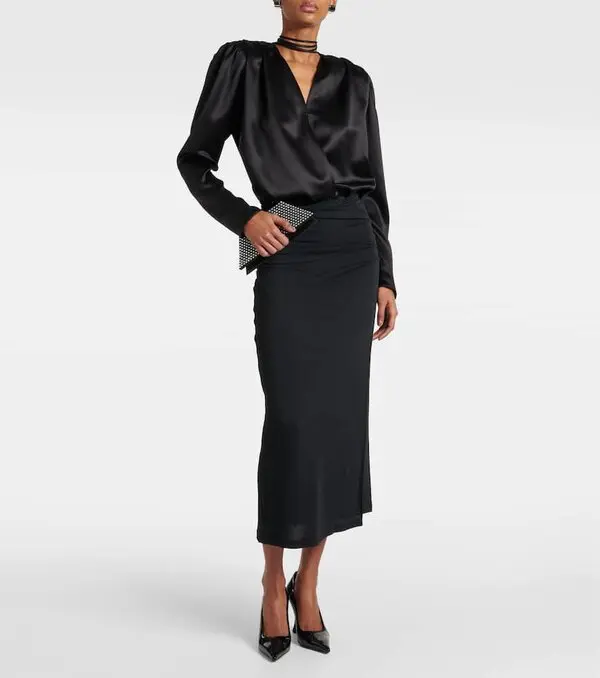 Wolford Crêpe Jersey Pencil Skirt