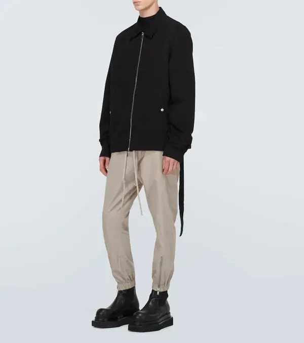 Rick Owens Cotton Blouson Jacket