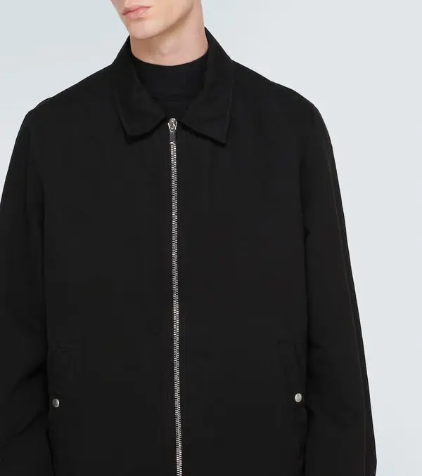 Rick Owens Cotton Blouson Jacket
