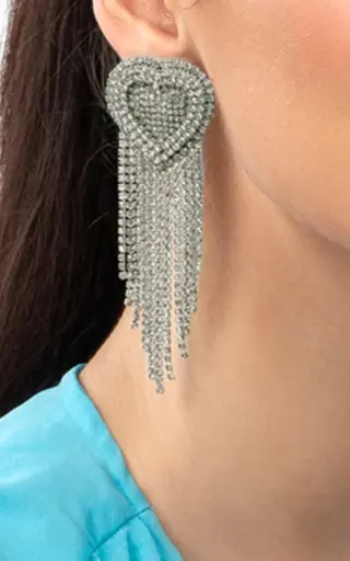 Deepa Gurnani Kaylie Crystal Earrings
