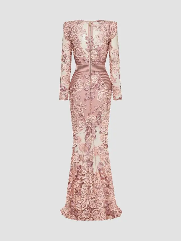 ZHIVAGO The Beginning Floral Lace Gown