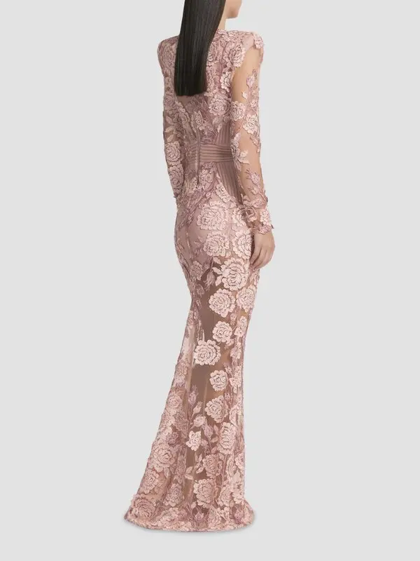 ZHIVAGO The Beginning Floral Lace Gown