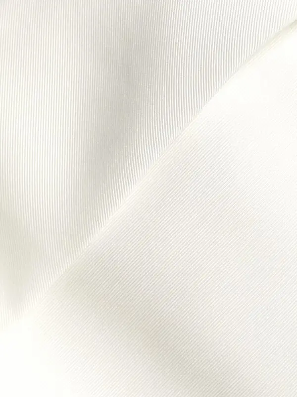 Amsale Box-pleated Faille Minidress