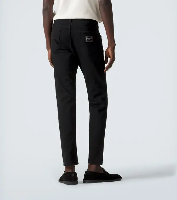 Dolce & Gabbana Slim Jeans - Black