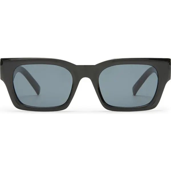 Le Specs Shmood Rectangular Sunglasses - Black