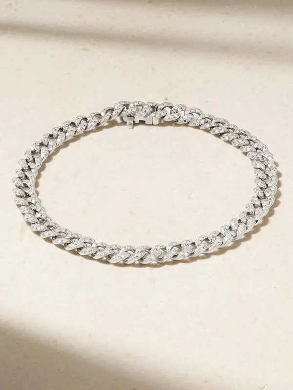 Shay 18-karat White Diamond Bracelet - Gold