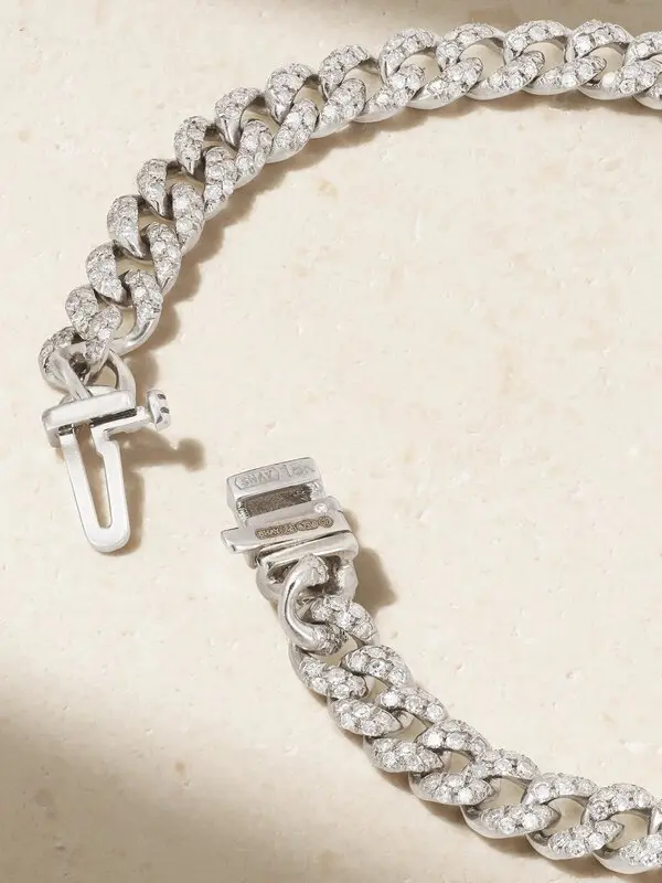 Shay 18-karat White Diamond Bracelet