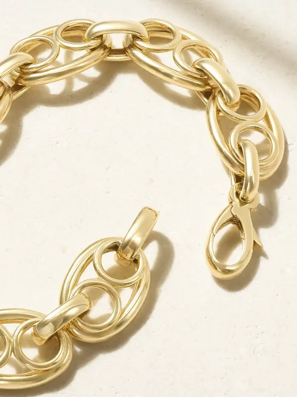 JENNA BLAKE Mariner Shadow 18-karat Link Bracelet