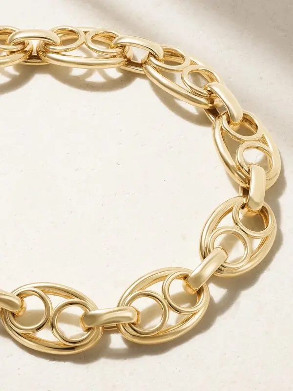 JENNA BLAKE Mariner Shadow 18-karat Link Bracelet