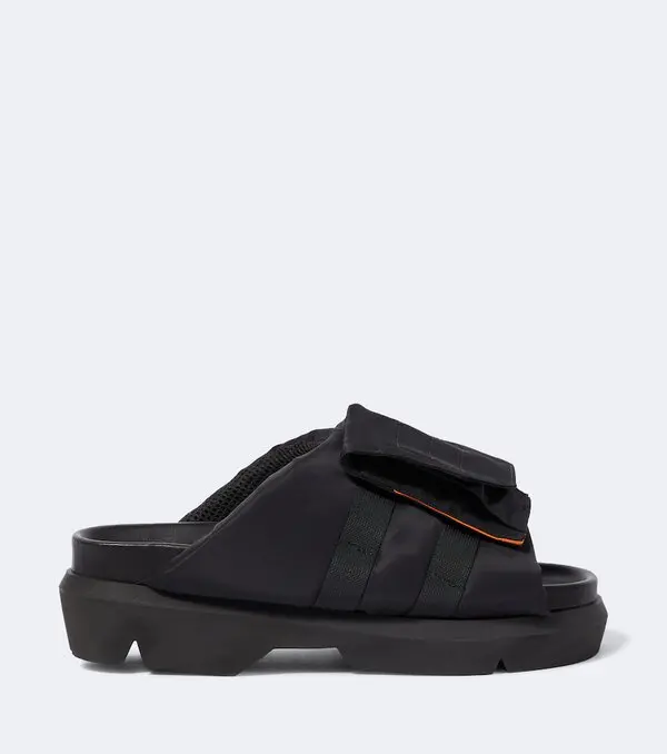 Sacai Pockets Slides