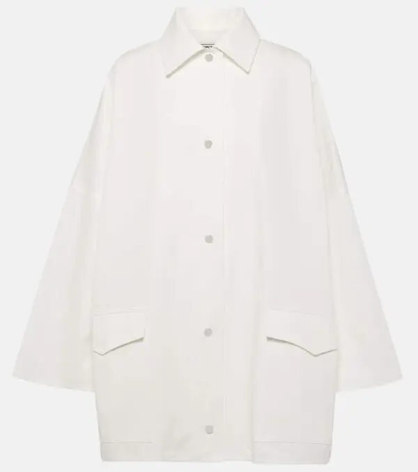 TOTEME Oversized Cotton Twill Jacket