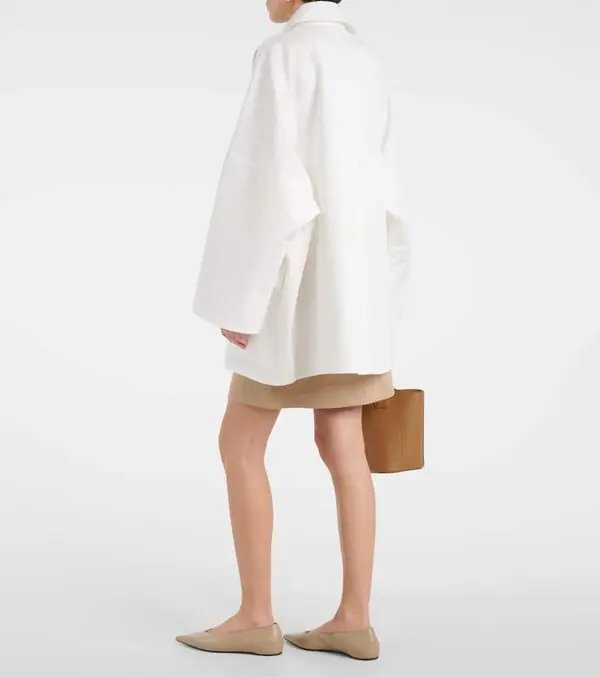 TOTEME Oversized Cotton Twill Jacket