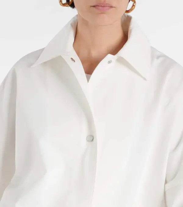 TOTEME Oversized Cotton Twill Jacket