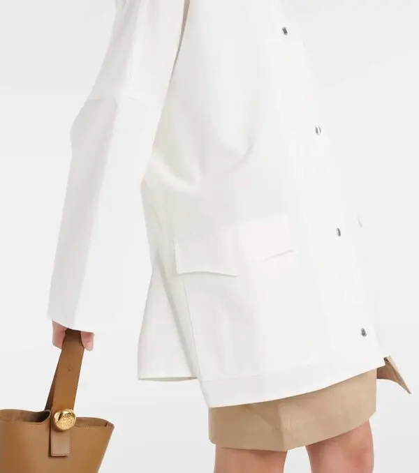 TOTEME Oversized Cotton Twill Jacket