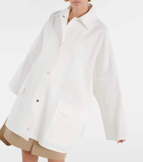 TOTEME Oversized Cotton Twill Jacket