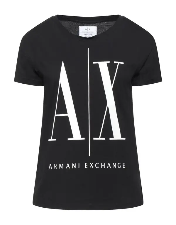 Armani Exchange Cotton Jersey T-shirt - Black