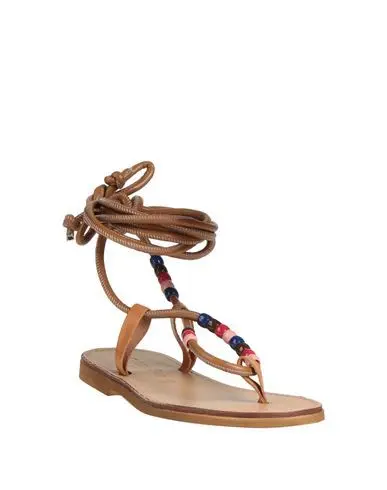 CHATULLE Leather Thong Sandals