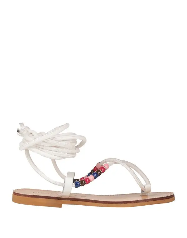 CHATULLE Leather Thong Sandals