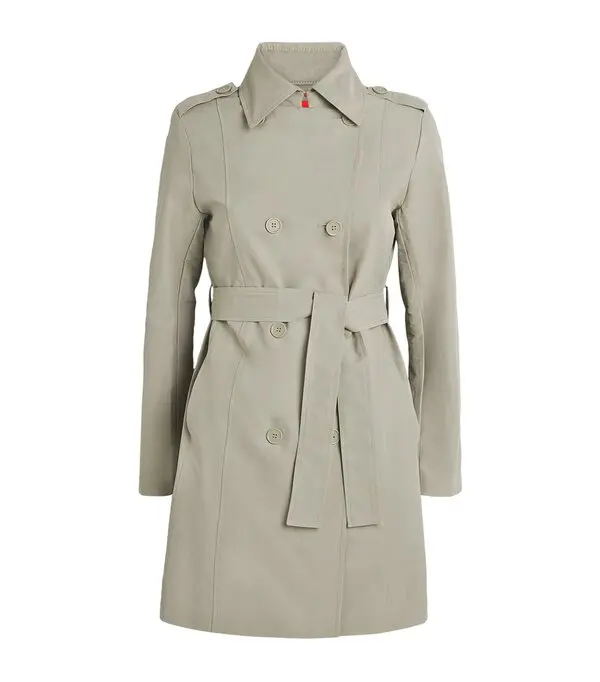 Max & Co. Cotton-blend Trench Coat - Grey