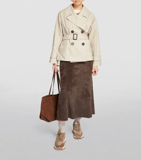 Max Mara Cropped Trench Coat