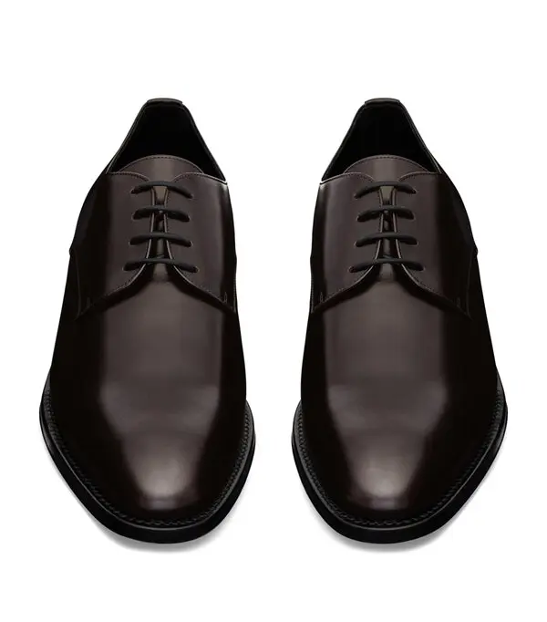 Saint Laurent Leather Adrien Derby Shoes