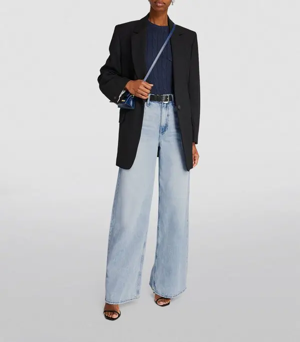 Rag & Bone Sofie Wide-leg Jeans - Blue