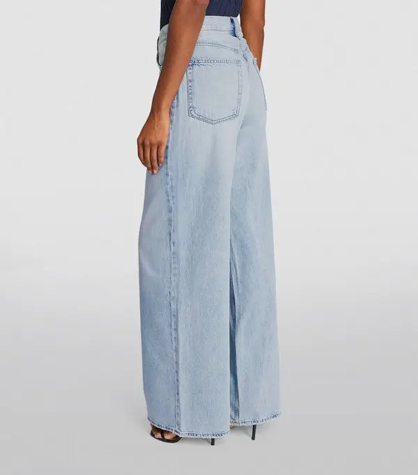 Rag & Bone Sofie Wide-leg Jeans - Blue