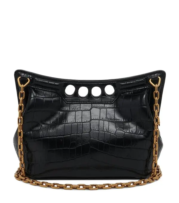 Alexander McQueen Leather The Peak Shoulder Bag
