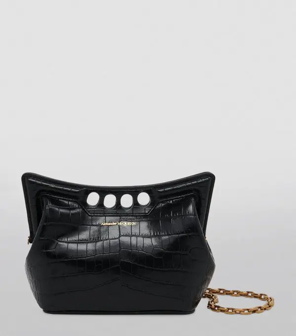 Alexander McQueen Leather The Peak Shoulder Bag