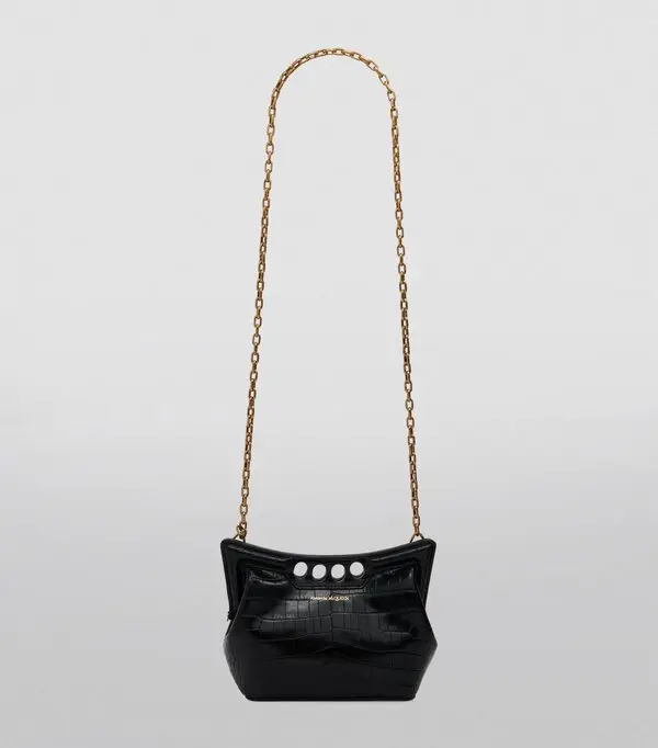 Alexander McQueen Leather The Peak Shoulder Bag
