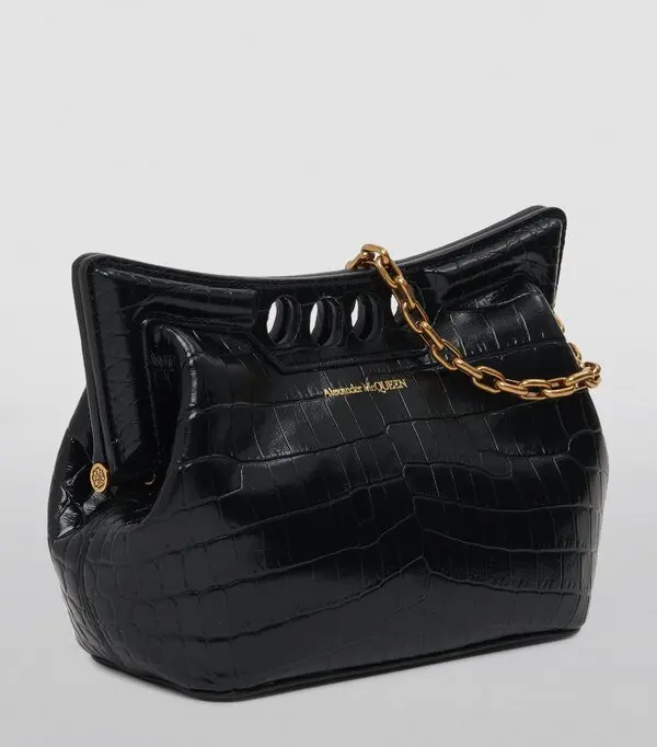 Alexander McQueen Leather The Peak Shoulder Bag