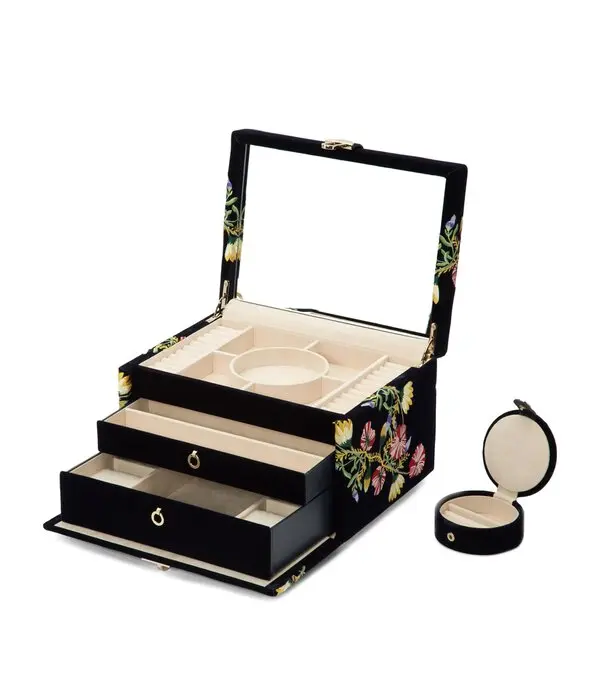 Wolf Medium Zoe Jewellery Box
