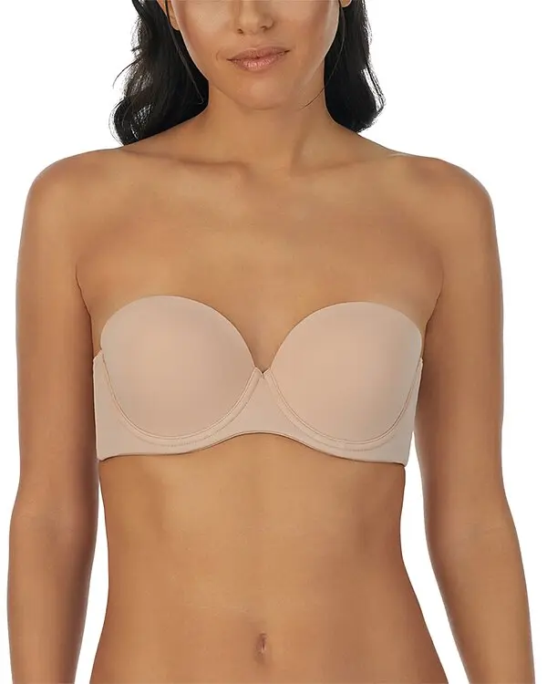 ON GOSSAMER Strapless Plunge Bra - Champagne