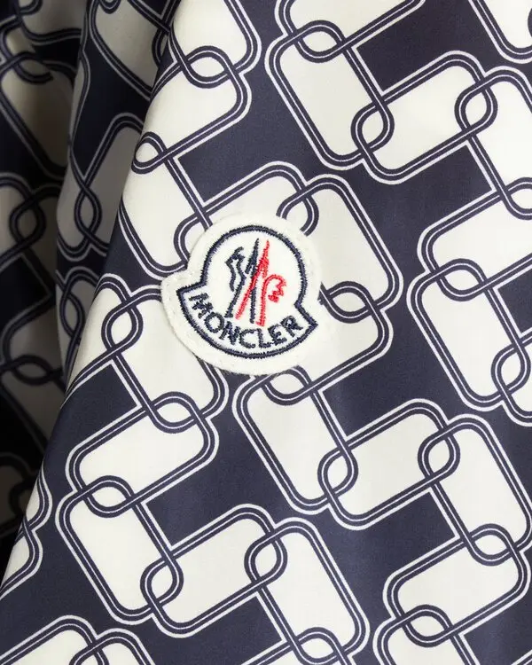 Moncler Marpessa Hooded Printed Jacket