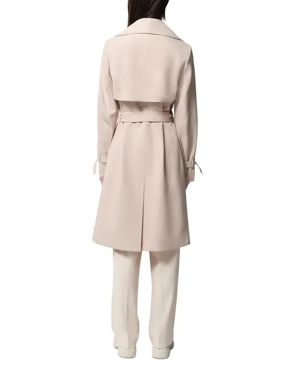 Soia & Kyo Olivia Wrap Trench Coat - Mist