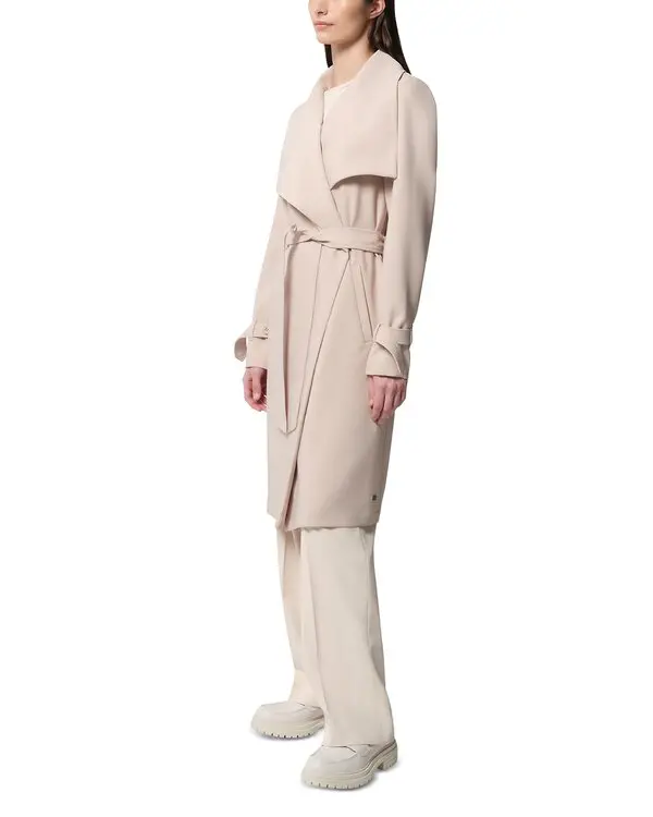 Soia & Kyo Olivia Wrap Trench Coat - Mist