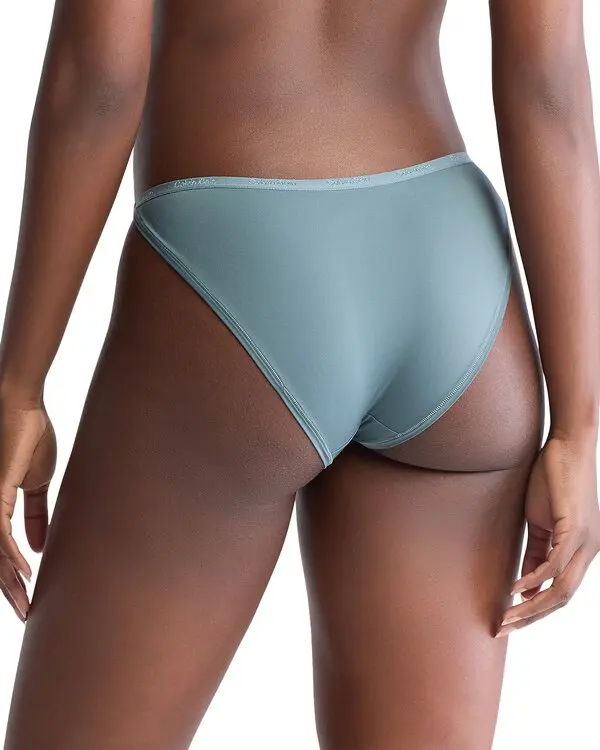 Calvin Klein Ideal Micro String Bikini - Blue Performance