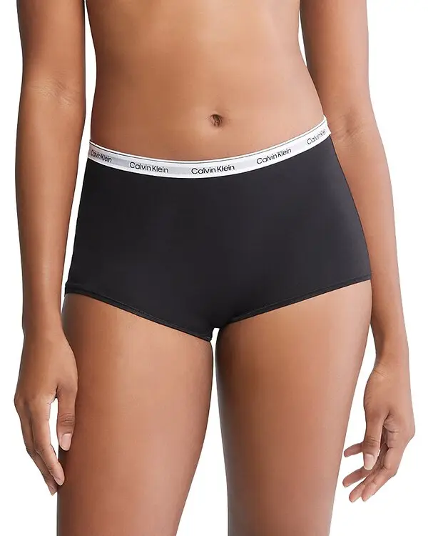 Calvin Klein Modern Logo Boyshorts - Black