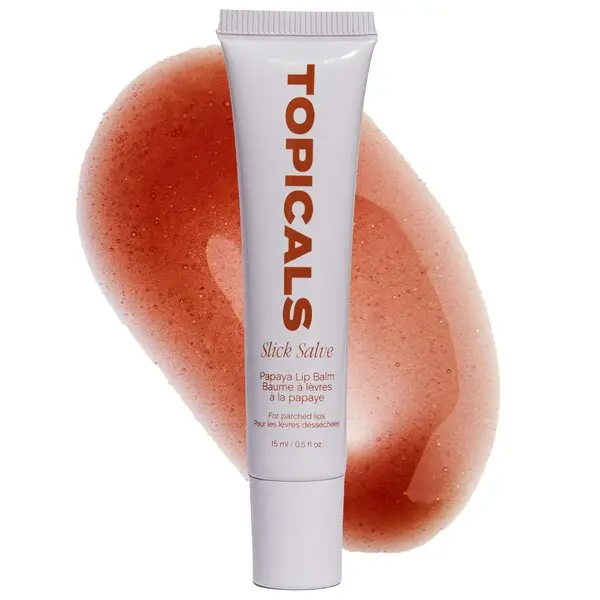 TOPICALS Slick Salve Glossy Lip Balm For Soothing + Hydration - Mint