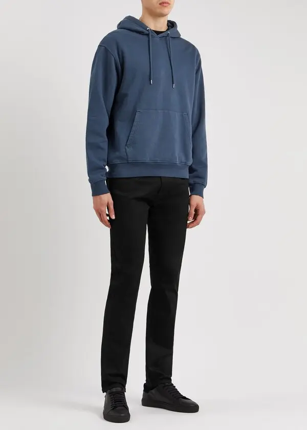 REPLAY Anbas Hyperflex Re-used Slim-leg Jeans - Black