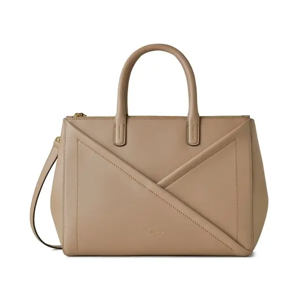 Mulberry M Zipped Top Handle Bag - Maple