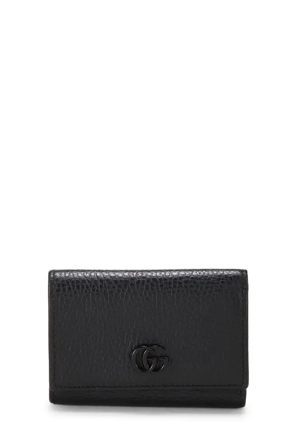 Gucci Gg Marmont Compact Wallet - Black